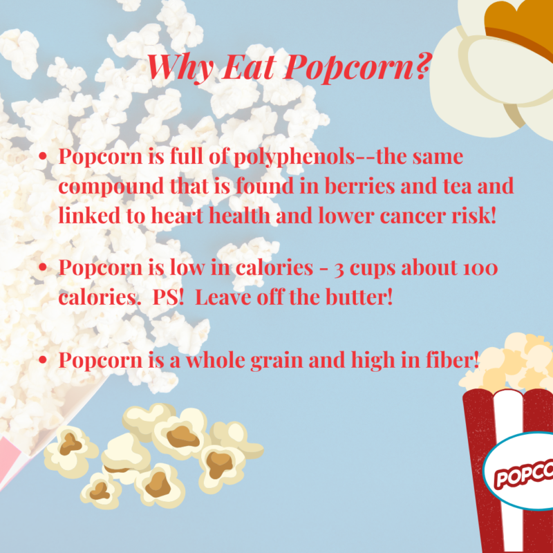January 19 - National Popcorn Day - About Face Medspa & Wellness